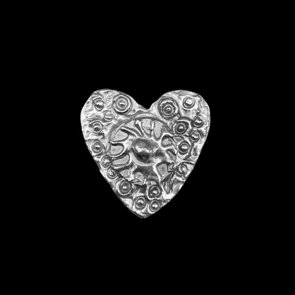 Bursting Heart Pin – Don Drumm Studios