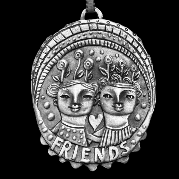 Leandra Drumm "Girl Friends" Ornament – Don Drumm Studios