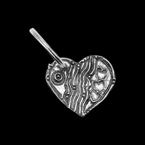 River Heart Key Ring – Don Drumm Studios
