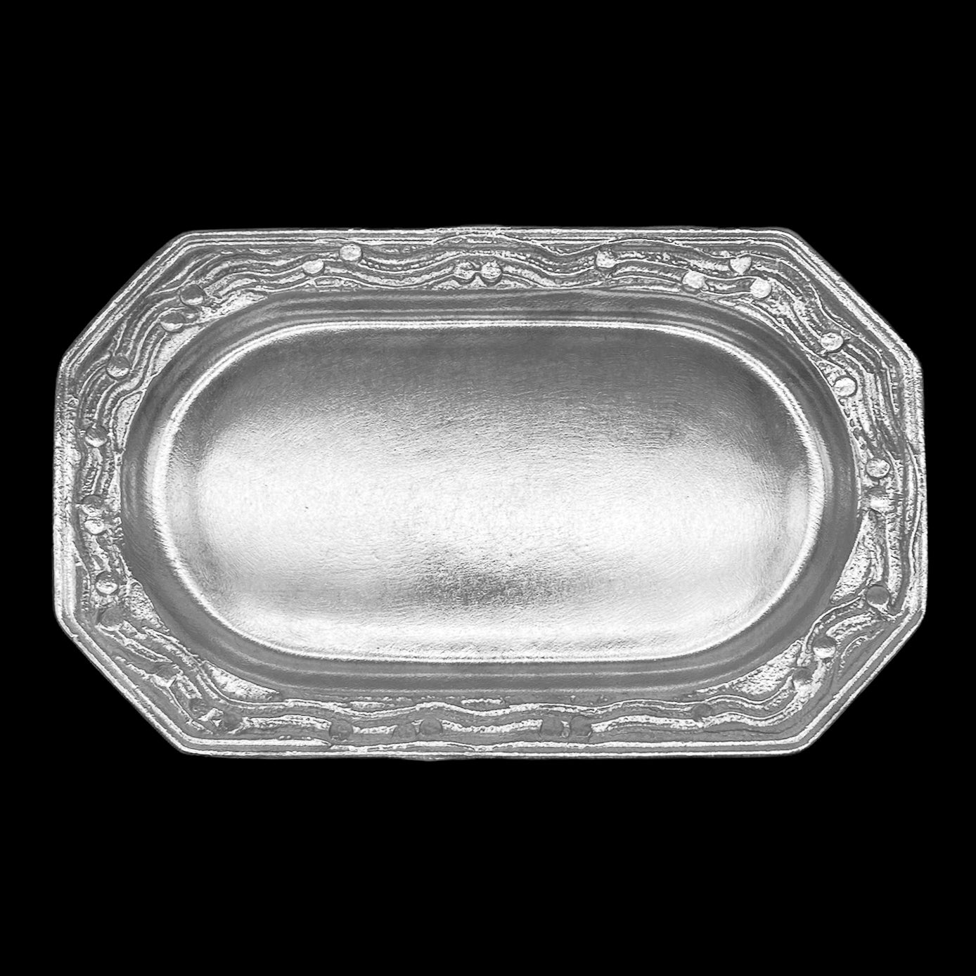 Large Long Octagonal Platter – Don Drumm Studios